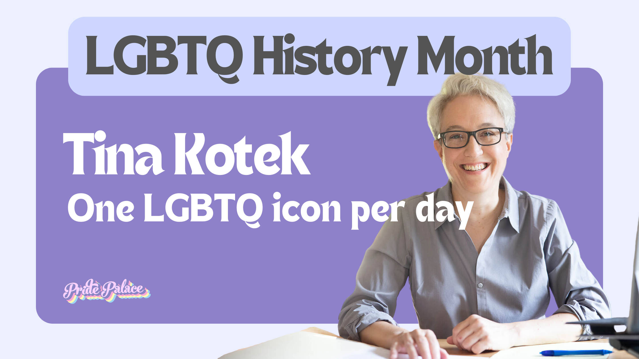 Tina Kotek - History Month – Pride Palace