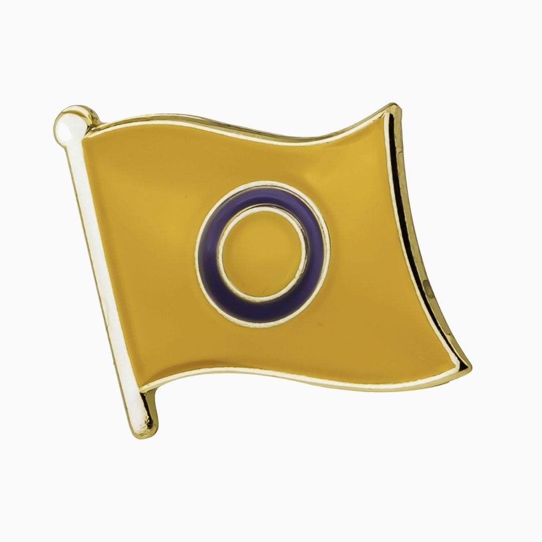 Intersex Pride Pin Pride Palace