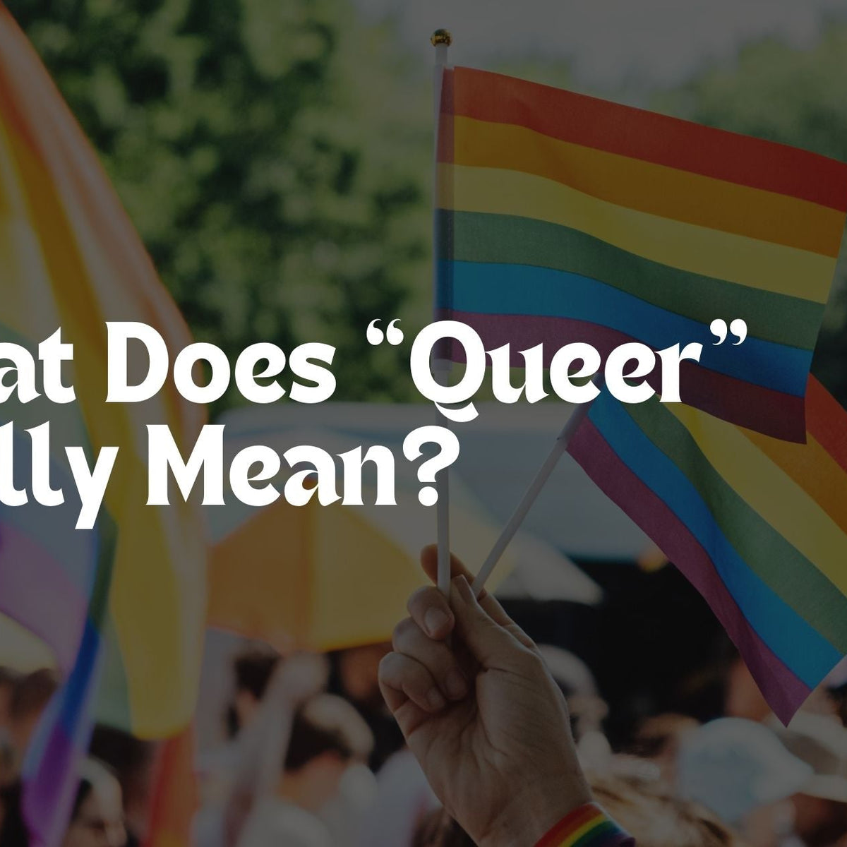 🌈 What Does “Queer” Really Mean? – Pride Palace