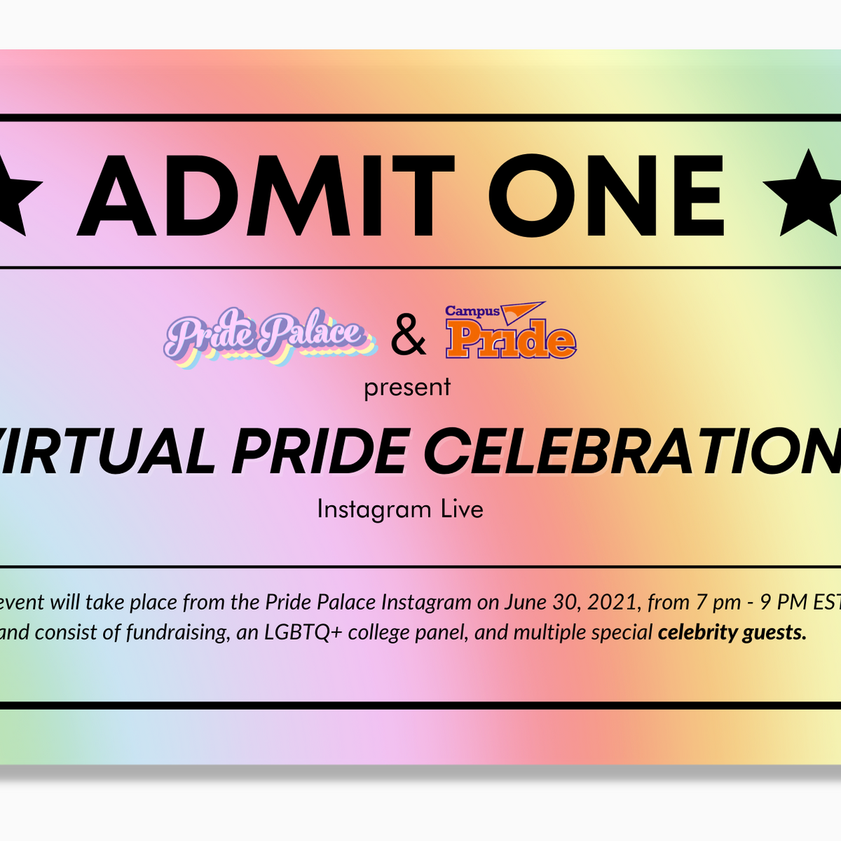 Join Our Virtual Pride Celebration! – Pride Palace