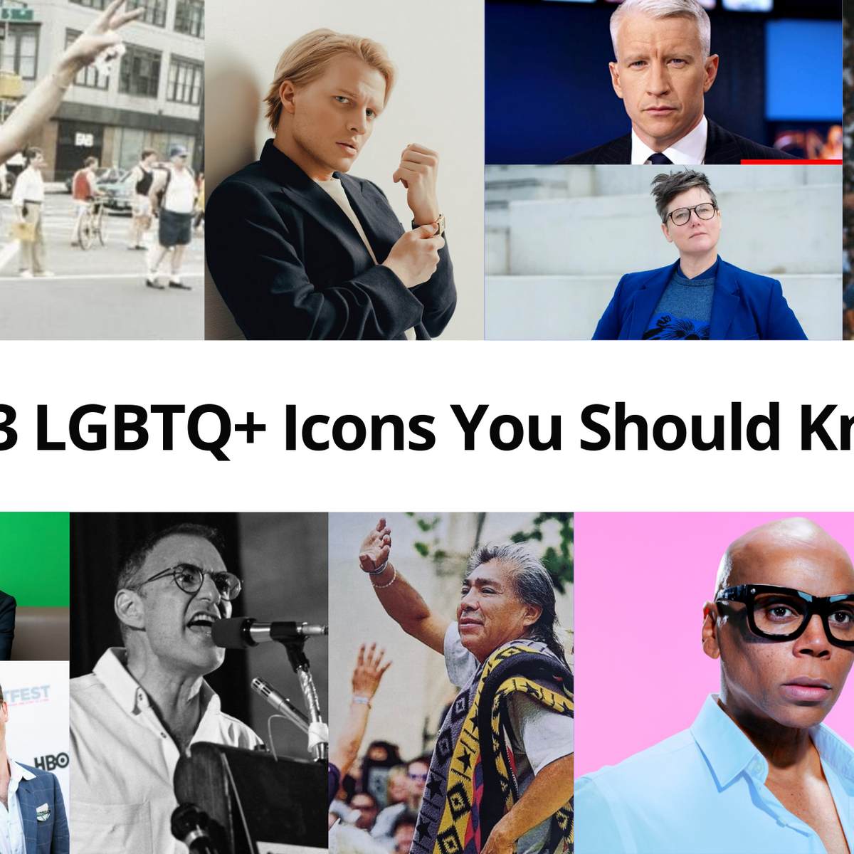 13 LGBTQ+ Icons You Need To Know – Pride Palace