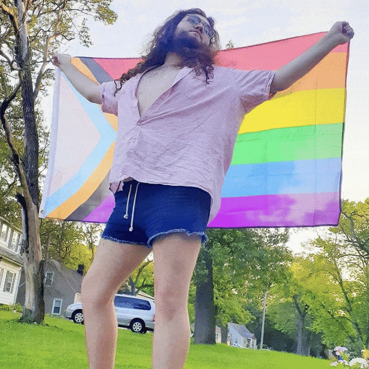 Unlabeled Flag – Pride Palace